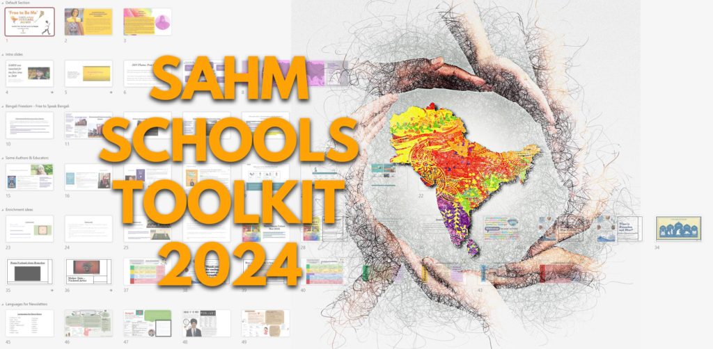 SAHM Schools Toolkit 2024 - South Asian Heritage Month